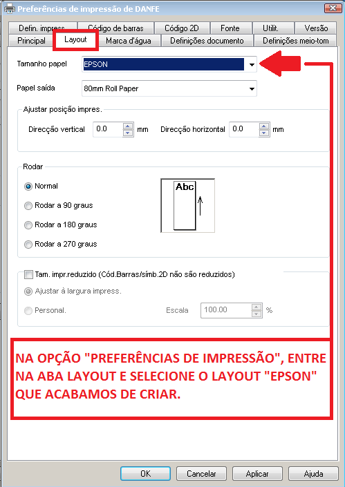 Epson não imprime todos os itens da nota - Food Service - Linx Share Epson não imprime todos os itens da nota - Food Service - Linx Share