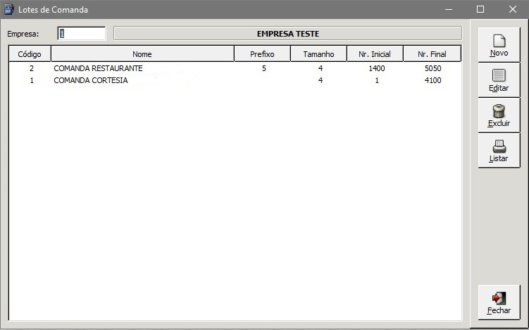 Manual Comanda Eletrônica - Postos - Linx Share