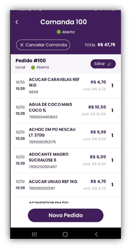 Manual Linx Smart Order (antigo Comanda Mobile) - Postos - Linx Share