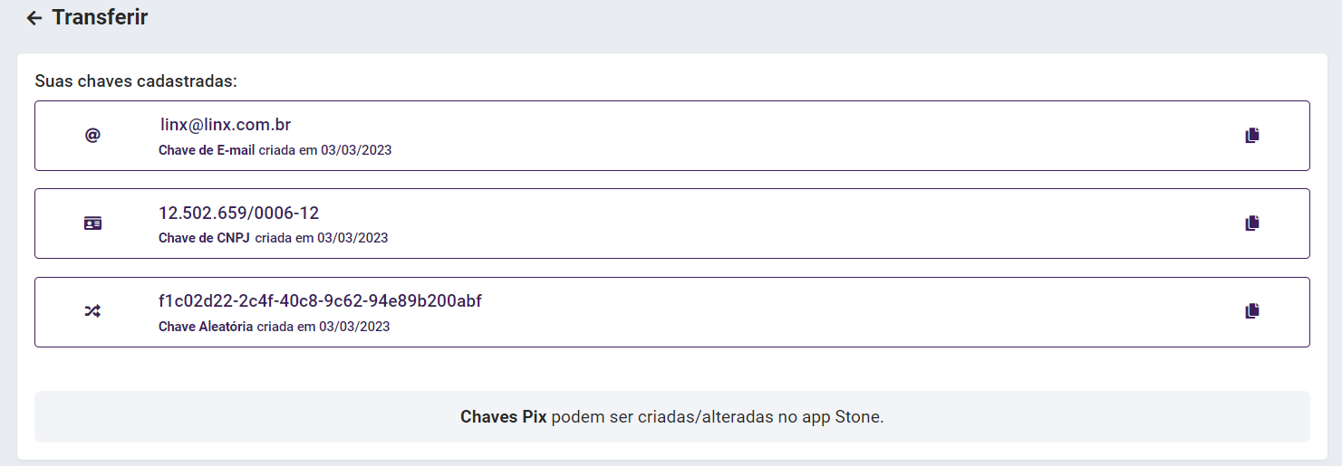 Linx Conta Digital Integrada (Stone Banking) - Shopping - Linx Microvix ...