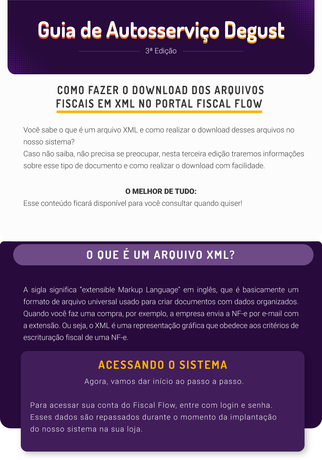 #3 Download de XML no Fiscal Flow - Food Service - Linx Share