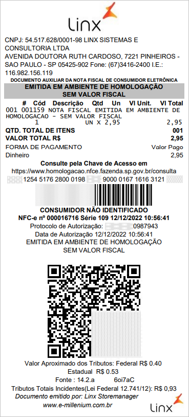 Millen-18954 - Modelo Padrão Linx para Emissão de Cupons e Notas ...