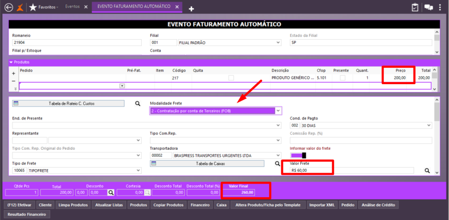 Millen-21053 - ICMS na Modalidade de Frete “2 – frete por Conta de ...