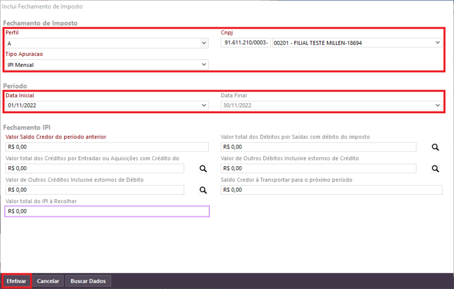 Millen-18694 - Nota Fiscal Eletrônica Modelo 66 - NF3-e - Millennium - Linx Share