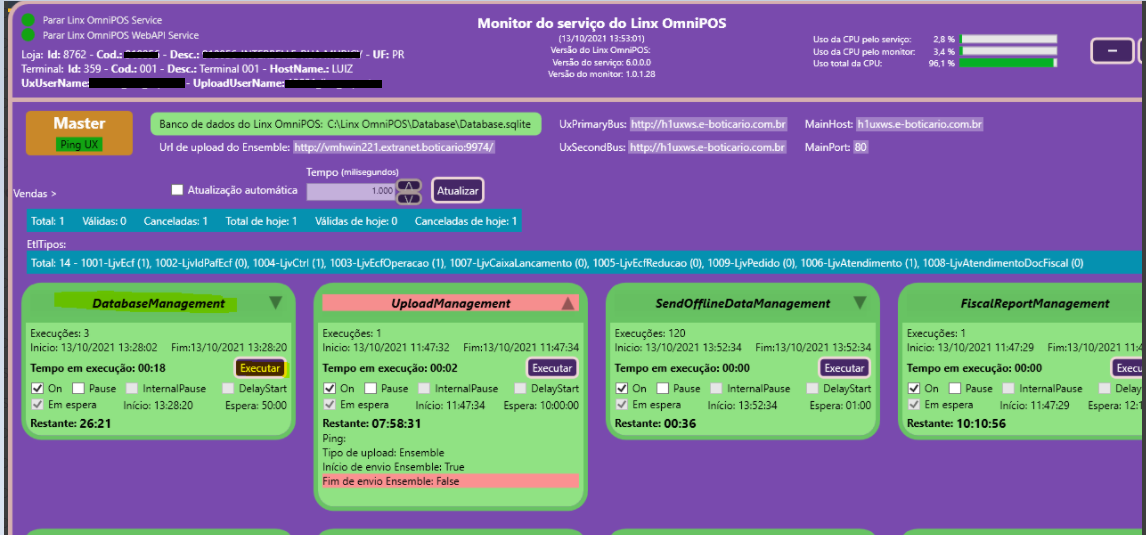LINX OMNIPOS - Atualização de lote PDV - Shopping - Linx UX - Linx Share LINX OMNIPOS - Atualização de lote PDV - Shopping - Linx UX - Linx Share