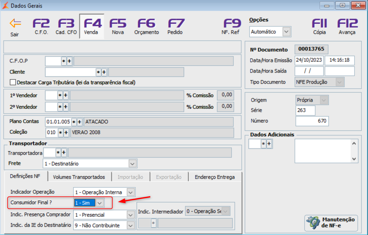 Easy Linx - NF-e - 696 - Rejeição: Operação com não contribuinte deve ... Easy Linx - NF-e - 696 - Rejeição: Operação com não contribuinte deve ...