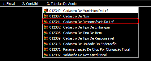 Visual Linx - Lcf - Como encontrar a tela Cadastro De Responsáveis Do Lcf - Shopping - Linx ...