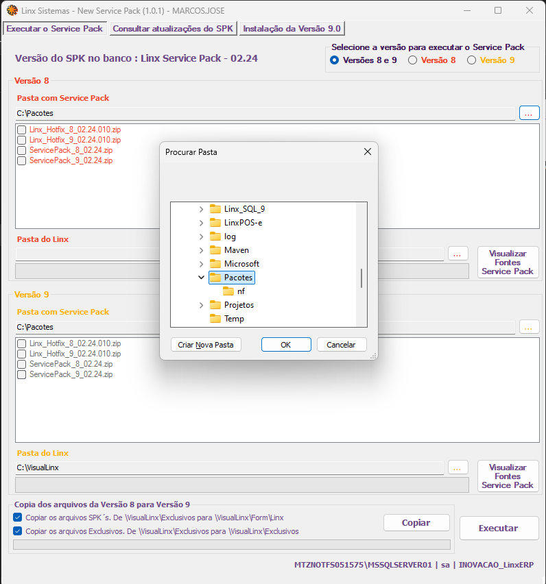 Tudo Pronto! Atualizando o Linx ERP (Hotfix ou Service Pack) das ...