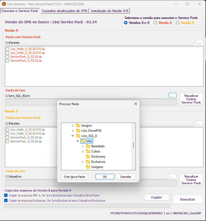 Tudo Pronto! Atualizando o Linx ERP (Hotfix ou Service Pack) das ...