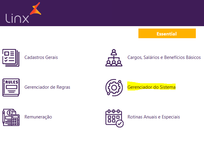 Cadastro de usuário no sistema Linx People - Suporte Humanus - Linx Share