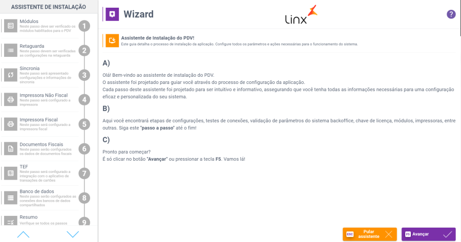 Implantação PDV FÁCIL - Postos - Linx Share